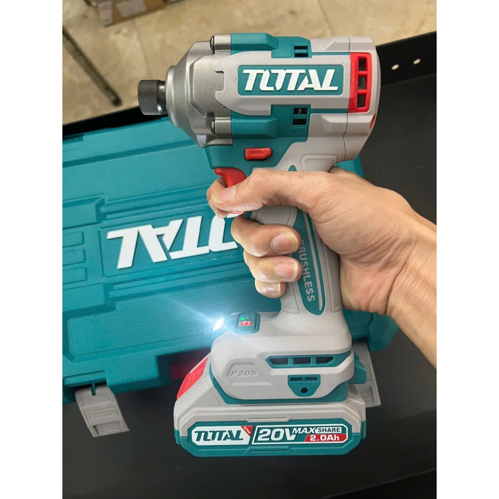 Máy Chuyên Vít Có Búa 285Nm Dùng Pin 20V TOTAL ( TIRLI2028 ) / Motor ...