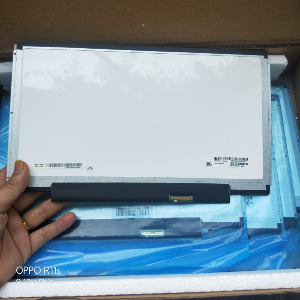 màn hình 13.3 inch led mỏng 40 pin HD, laptop 13.3'' slim 40pin hd dùng ...