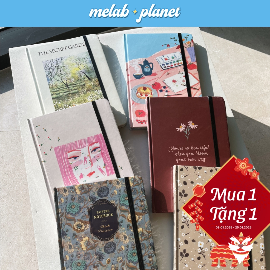 Sổ tay Sổ ghi chép Bullet Journal ruột Dotgrid A5 180 trang Sổ bìa cứng ...