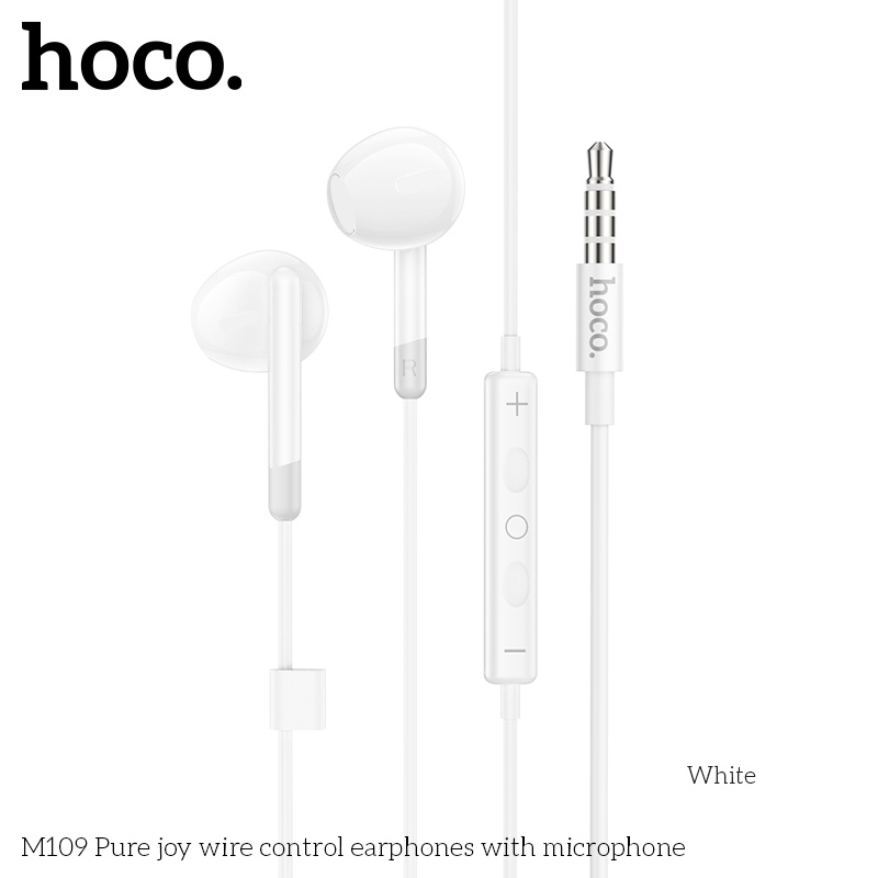 Tai Nghe Nhét Tai Hoco M109 Chân Cắm Jack 3.5 Có Mic Nghe Gọi Dùng Cho ...