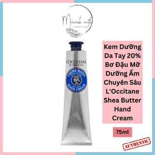 Kem Dưỡng Da Tay L'Occitane Shea Butter Hand Cream Bơ Đậu Mỡ Dưỡng Ẩm Da Tay | Shopee Việt Nam