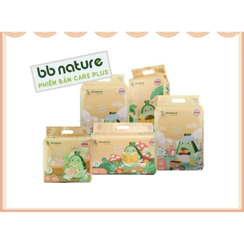 Bỉm BB NATURE Hàn Quốc tã dán,quần, Mềm Mại, Mỏng Nhẹ Đủ Size Cho Bé 6 ...