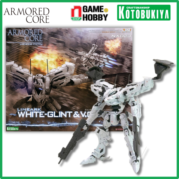 MÔ HÌNH ĐỒ CHƠI LẮP RÁP LINEARK WHITE-GLINT & V.O.B SET ARMORED CORE ...