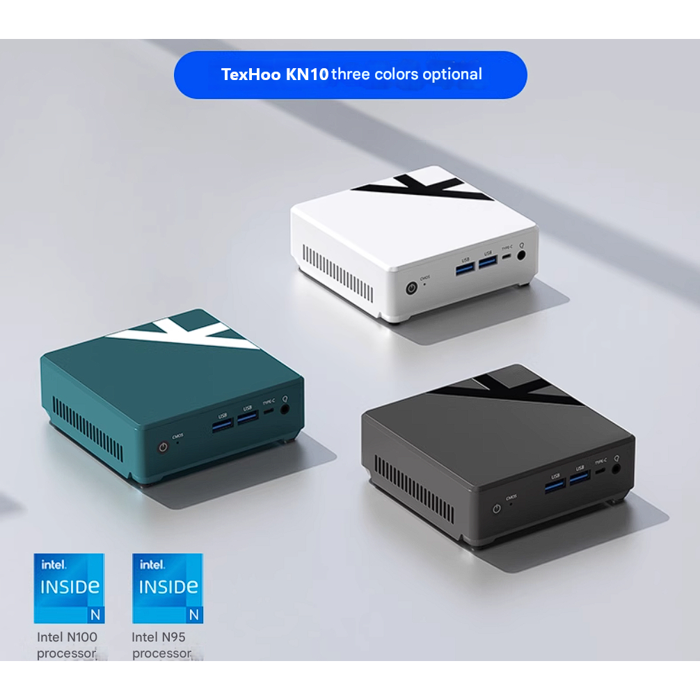 NUC Texhoo KN10 Intel N100 DDR4 3200Mhz 16GB | 32GB / SSD NVME 3.0 ...