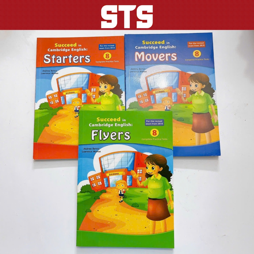 Sách - Succeed in Cambridge English Starters/Movers/Flyers | Shopee ...