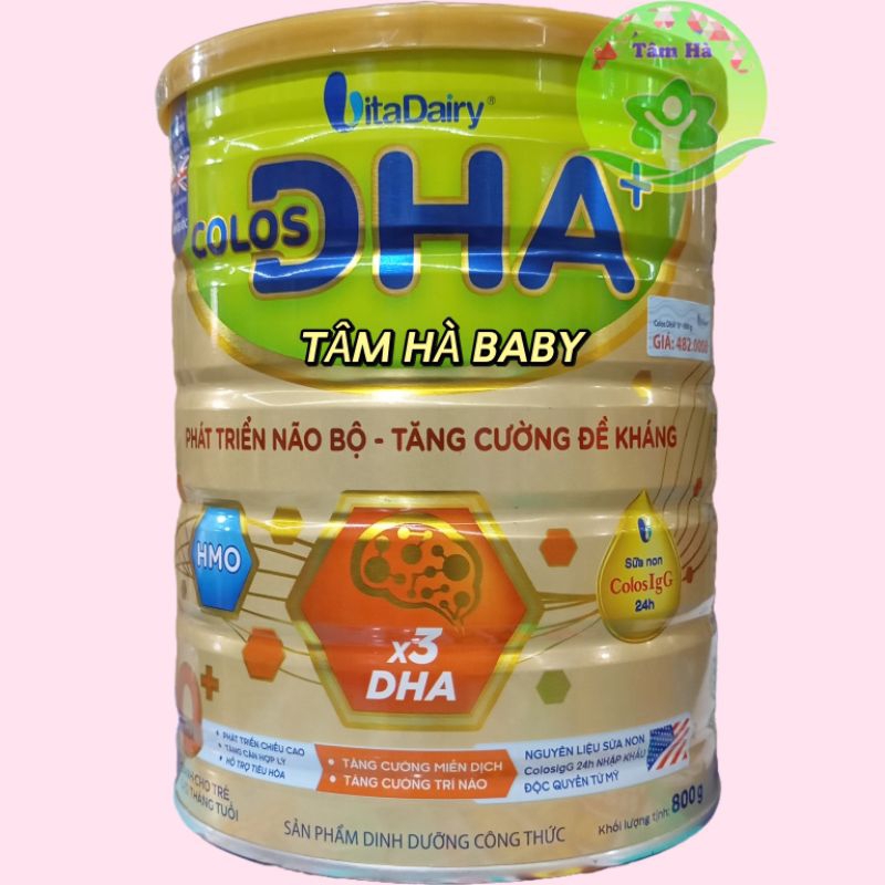 Sữa bột Colos DHA số 0, 1 hộp 800g Vitadairy | Shopee Việt Nam