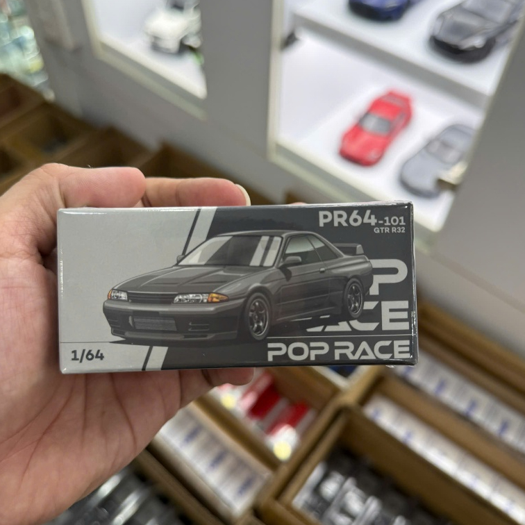 Xe Mô Hình Nissan GT-R R32 1:64 PopRace ( Gun Grey Metallic ) | Shopee ...