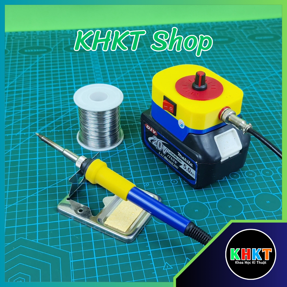 Trạm Hàn Goot 12-24V Dùng Pin Makita - Trạm Hàn Di Động Nóng Siêu Nhanh ...