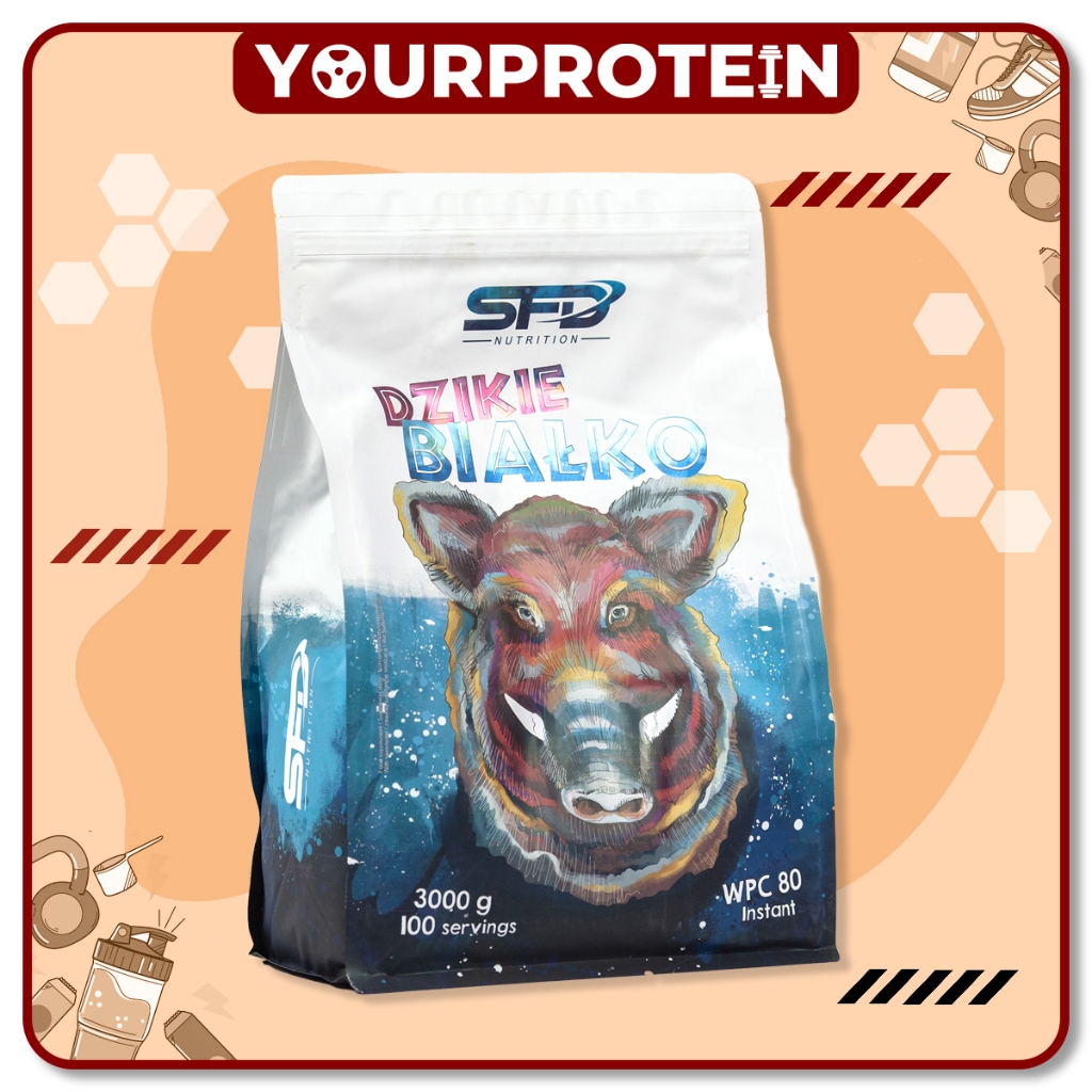 SFD - Sữa Whey Protein Dzikie Bialko - 3kg | Shopee Việt Nam
