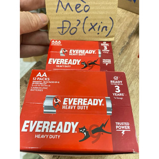 Hộp 48 Pin MÈO ĐỎ 1015 AA/AAA 1.5v EVEREADY SIÊU BỀN SIÊU MẠNH Hàng ...