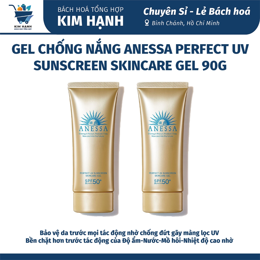 Gel chống nắng bảo vệ hoàn hảo Anessa Perfect UV Sunscreen Skincare Gel 90g | Shopee Việt Nam