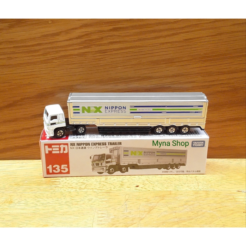 Đồ chơi mô hình xe tomica, No.135 NX Nippon Express Trailer | Shopee Việt Nam