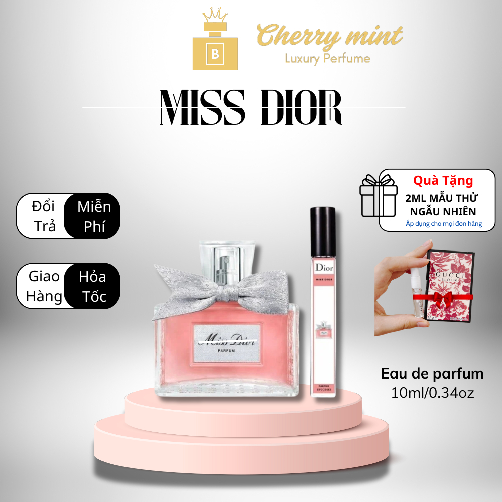 Nước hoa nữ chính hãng Mi.ss Di.or Bl.oo.ming CHERRY MINT PERFUME ...