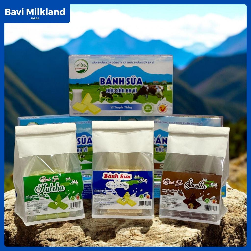 Bánh Sữa Ba Vì Nguyên Chất Chuẩn Vị Xưa - Túi 500gr - Bavi Milkland ...