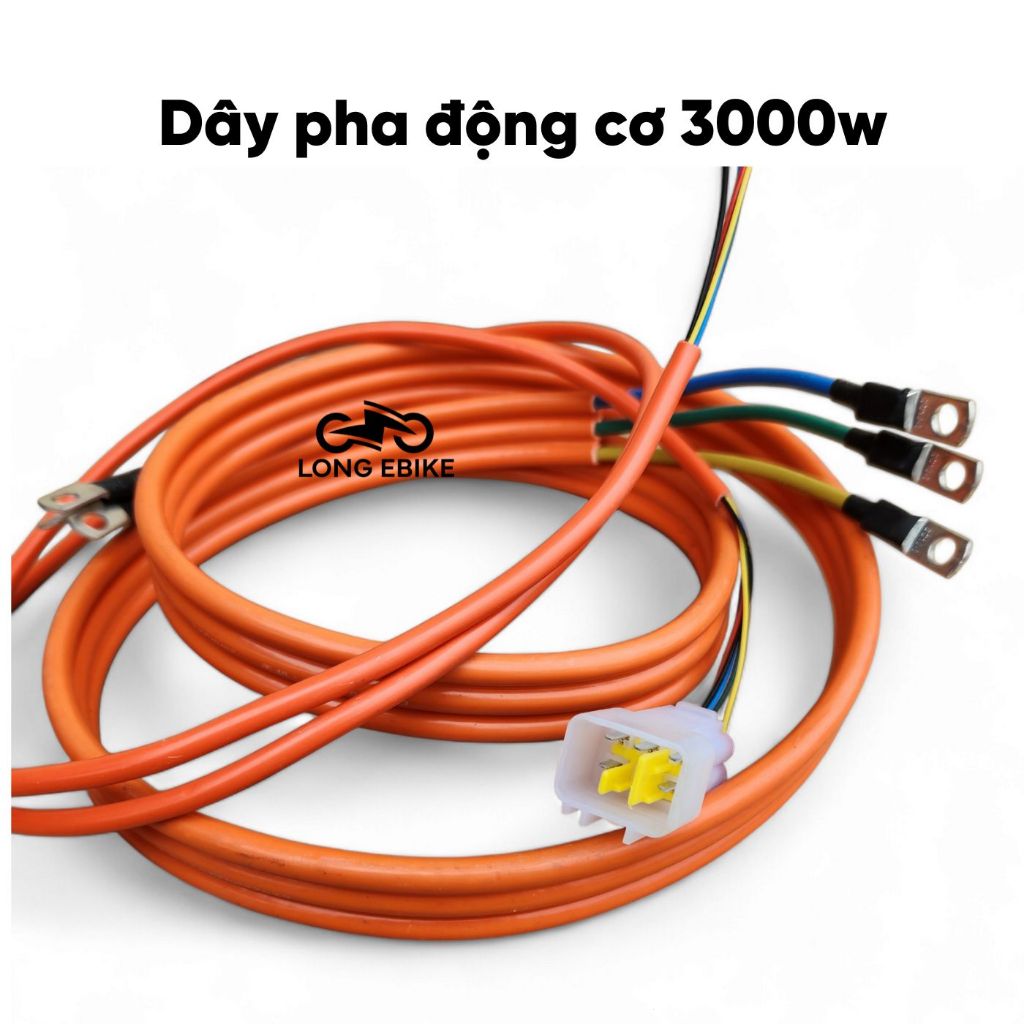 Dây pha động cơ 3000w kèm dây hall ( 3 pha rời ) | Shopee Việt Nam