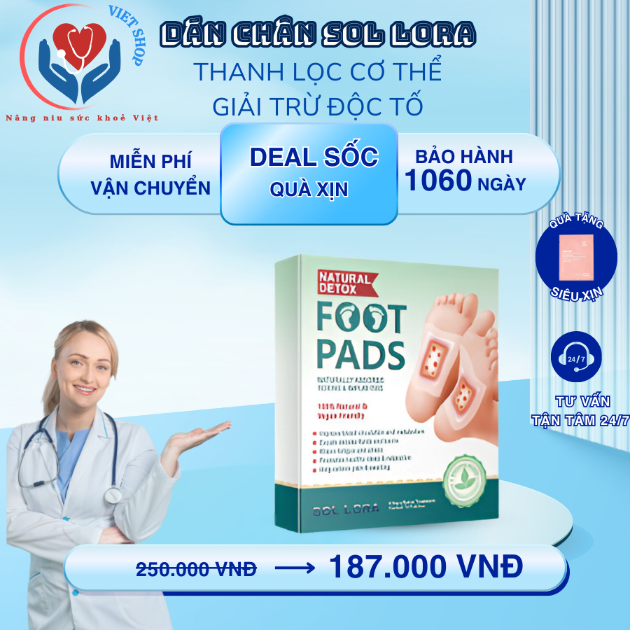 (10 MIẾNG)MIẾNG DÁN THẢI ĐỘC CHÂN ĐÔNG Y NGẢI CỨU SOL LORA , GIẢI ĐỘC TỐ, LÀM ẤM CƠ THỂ, NGỦ ...