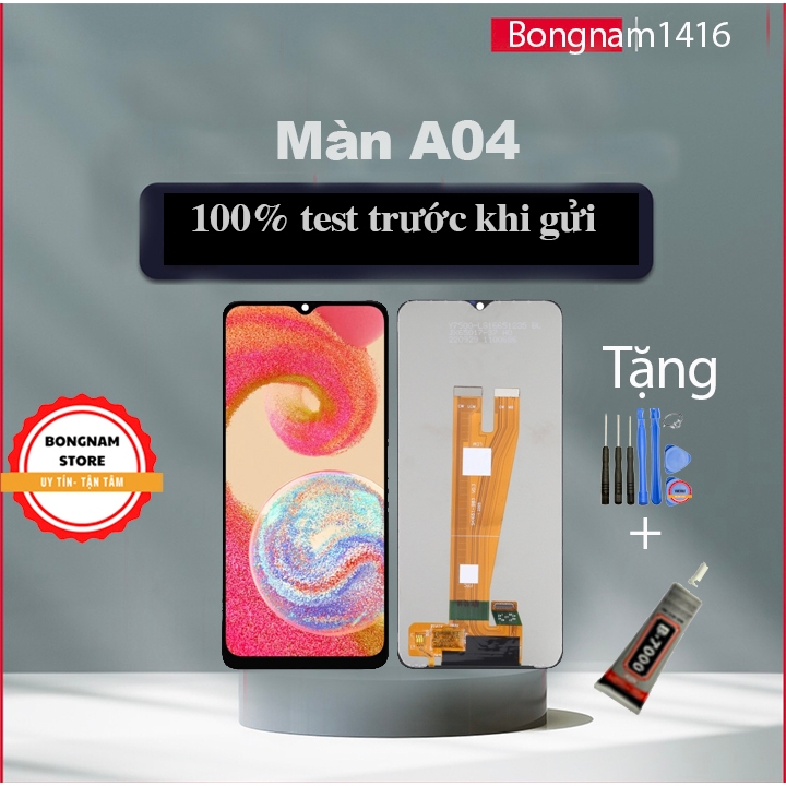 Màn hình sam A04/a045F tặng bộ sửa và keo dán b7000. | Shopee Việt Nam
