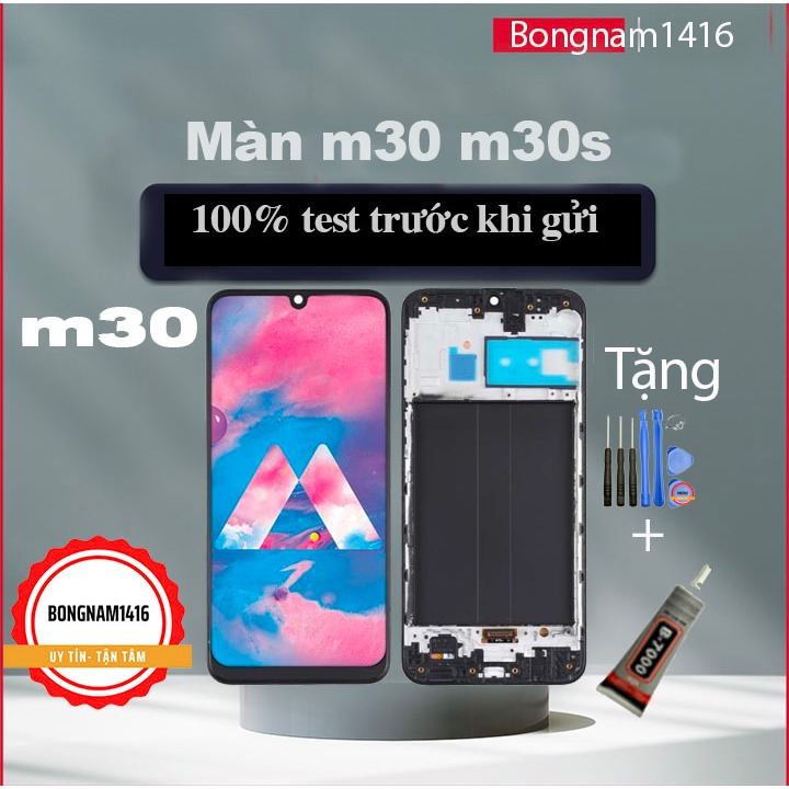 Màn Hình Thay Thế Cho Samsung M30 / M30S / M21 / M31 - Tặng Kèm Bộ Sửa & Keo Dán B7000 | Shopee ...