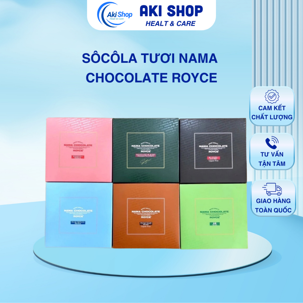 Nama Chocolate Royce Nhật Bản Socola Tươi Ngon Nhất Thế Giới Cực Cháy ...