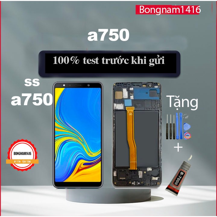 Màn hình sam a750 a7 2018 tặng bộ sửa và keo dán b7000. | Shopee Việt Nam