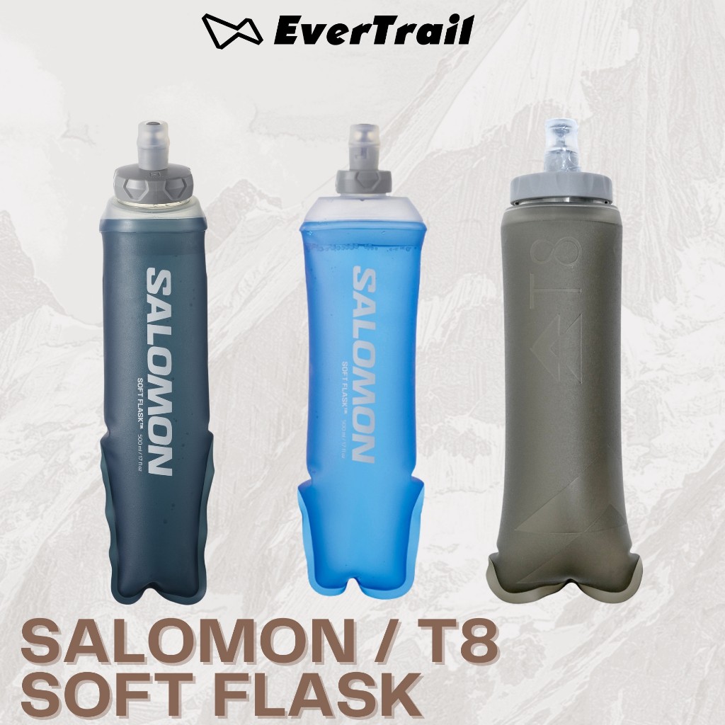 Bình Nước Mền Chạy Bộ Salomon 500ml / Sherpa Flask T8 450ml | Shopee Việt Nam