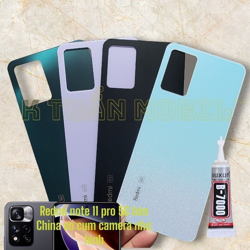 Nắp lưng Xiaomi Redmi Note 11 Pro 5G bản China / Redmi Note 11 Pro plus ...