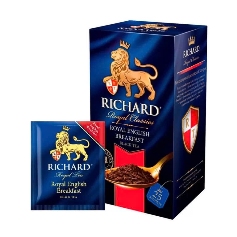 Trà Richard của Nga/ hộp 25 túi( hiện còn vị Royal English Breakfast ...