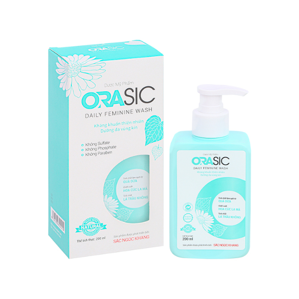Dung Dịch Vệ Sinh Phụ Nữ Orasic Sắc Ngọc Khang Dịu Nhẹ, Giúp Khử Mùi ...