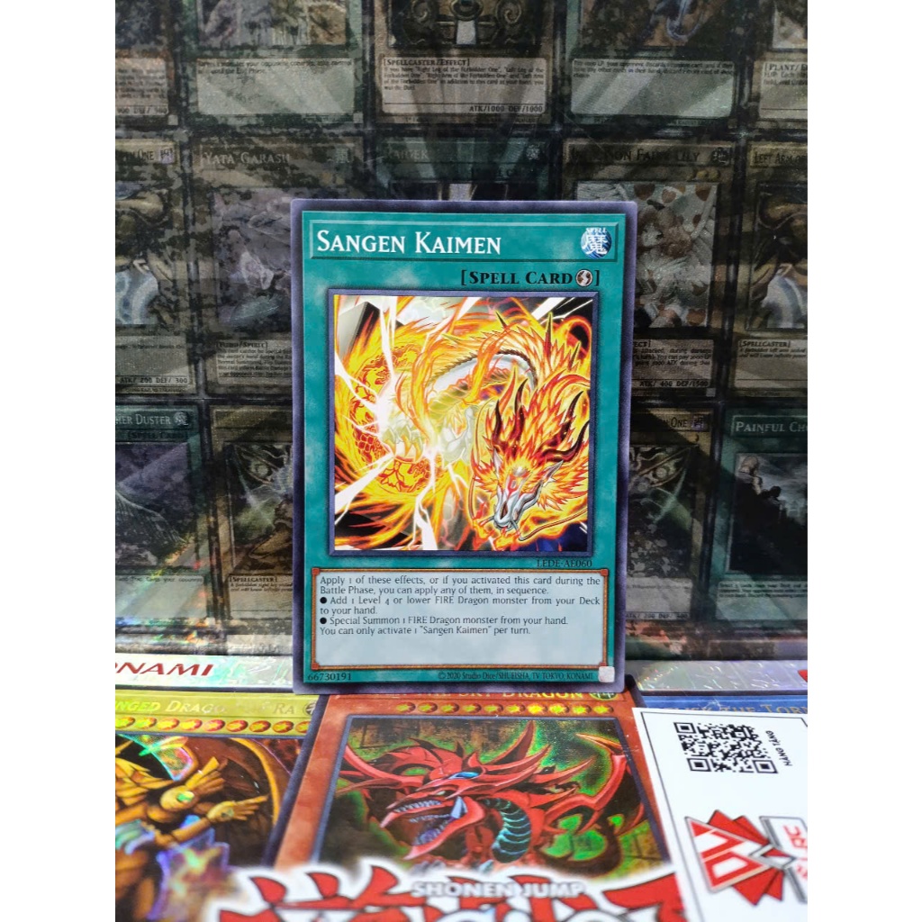 [ Đậu Phộng ] Thẻ Bài Mint90 Yugioh Spell Sangen Kaimen (N) | Shopee Việt Nam