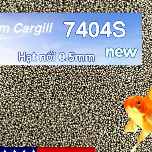 Cám cá Cargill 7404S hạt siêu nhỏ 0.5mm dành cá Betta, cá 7 màu cá cảnh cá chép rô lóc phi ...