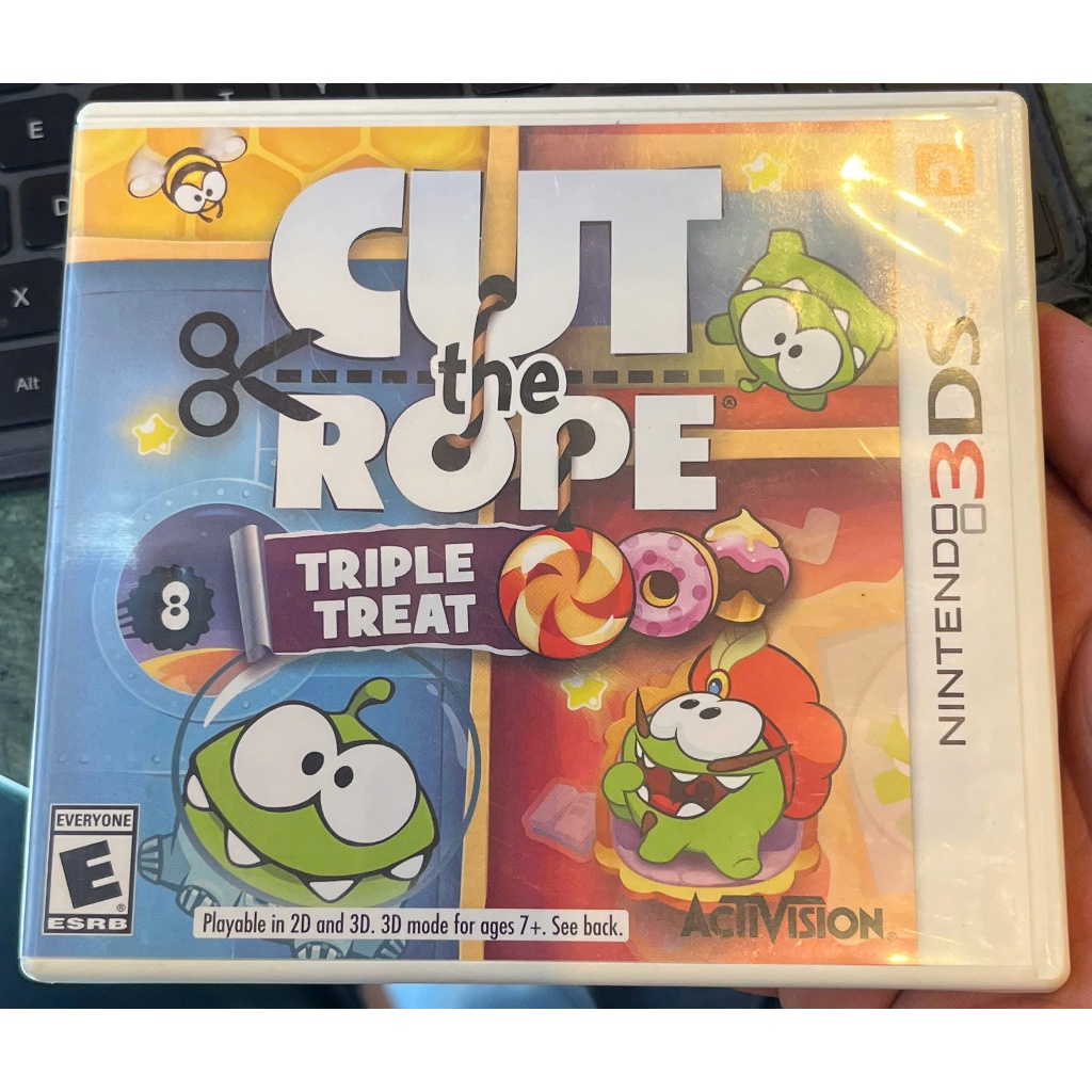Cut The Rope 3DS (Full Box) | Shopee Việt Nam