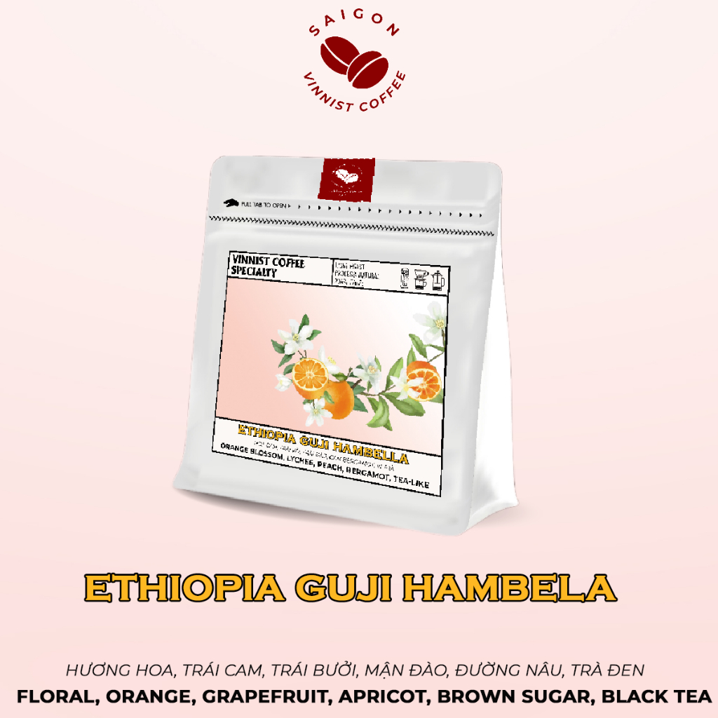 [Đặc Biệt] Cà phê Arabica Specialty - Ethiopia Guji Hambella G1 | Shopee Việt Nam