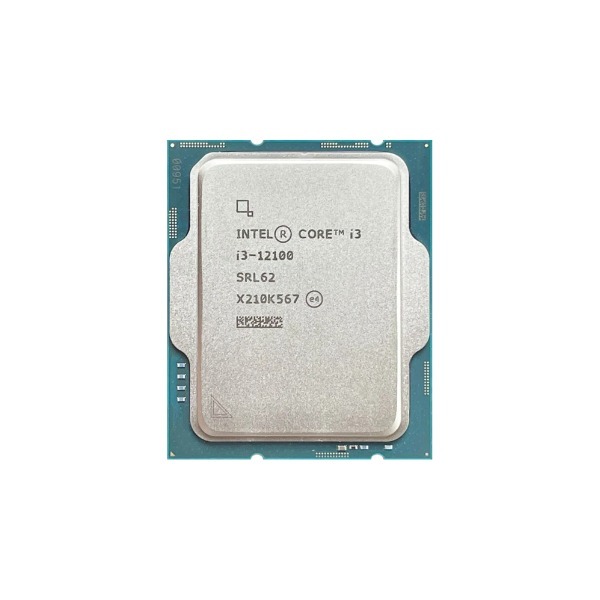 CPU - Bộ Vi Xử Lý Intel Core i3 12100 / i3 12100F - Tray New - Không ...