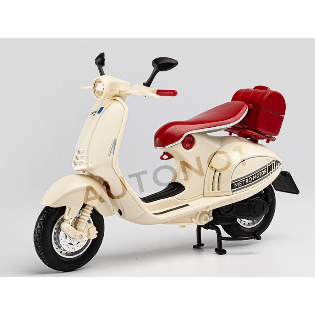 Mô hình xe Vespa 946 Christian Dior - Amarni có đế - âm thanh - đèn tỉ ...