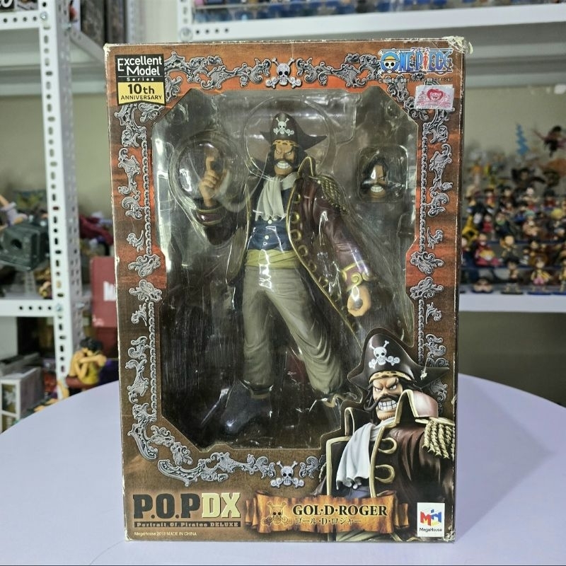 [Chính Hãng] Mô Hình One Piece Gold D Roger POP DX Megahouse Portrait ...