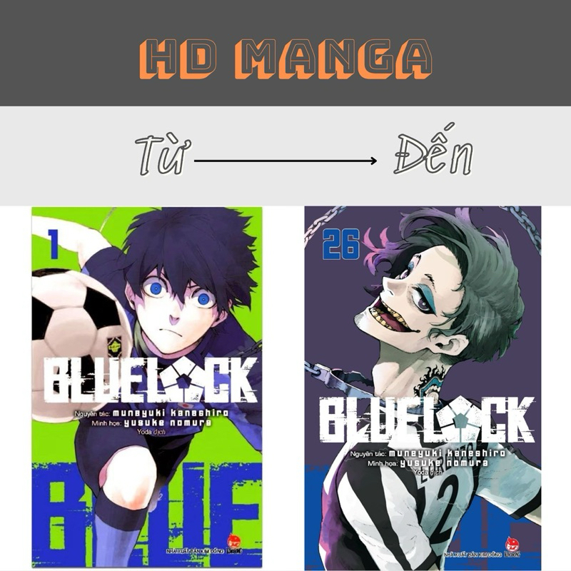 Truyện tranh - Blue Lock / Bluelock - Tập 12 13 14 15 16 17 18 19 20 21 ...