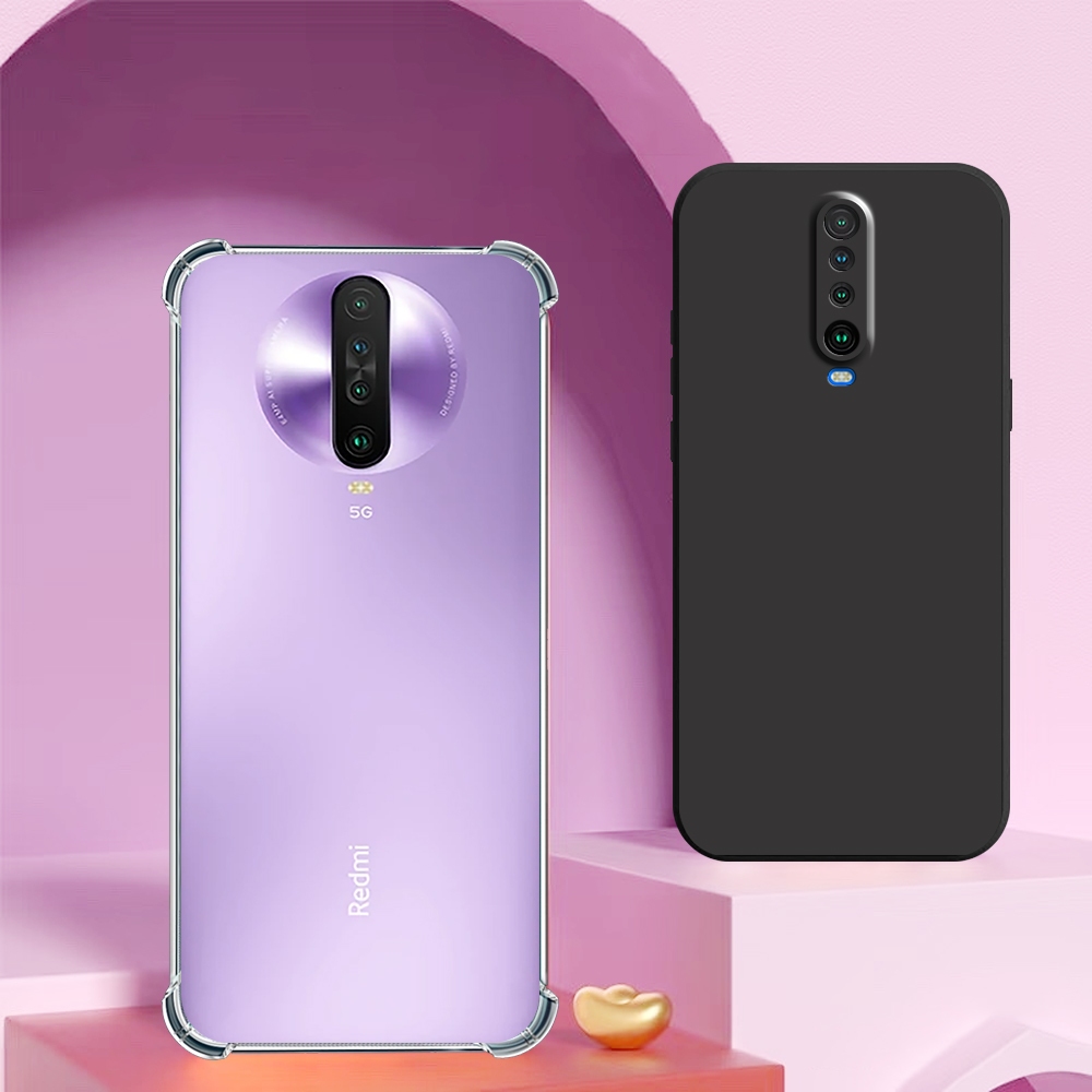 Ốp lưng Xiaomi Redmi K20 / K20 Pro / K30 / K30 5G chống sốc, TPU viền vuông, trong suốt silicon ...