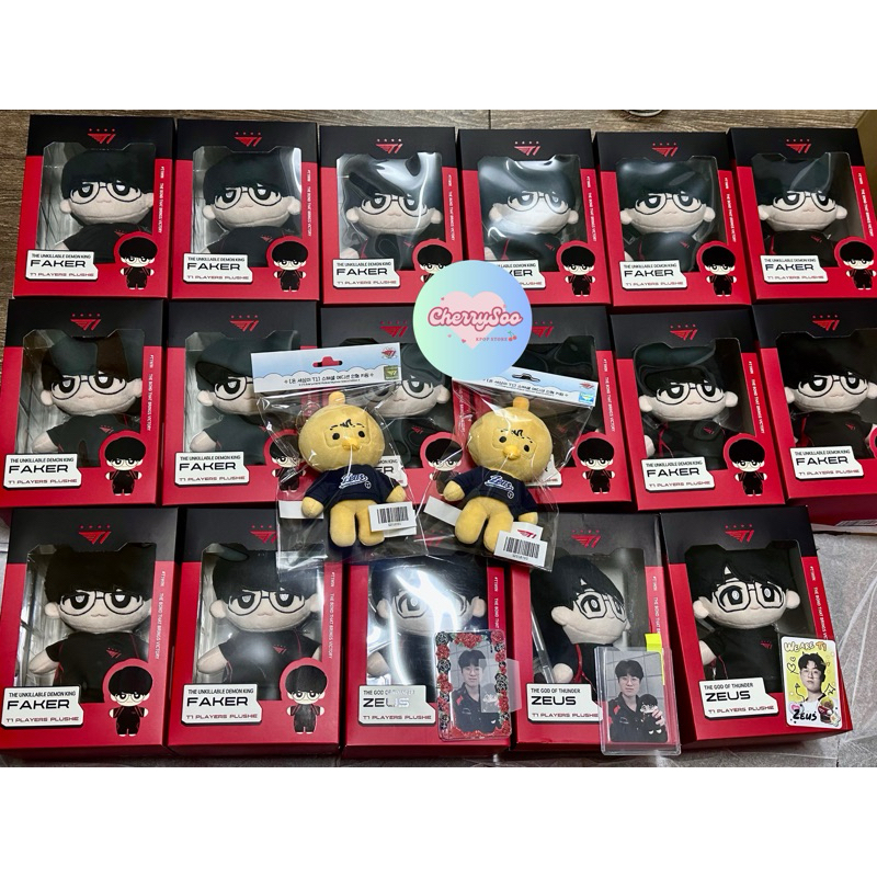 DOLL T1 FAKER Gấu Bông Chính Hãng SKT T1 Plush Doll | Shopee Việt Nam