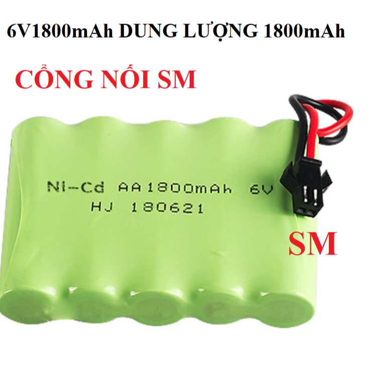 Cáp sạc, pin 6v đầu nối SM-2P cho xe điều khiển từ xa đồ chơi trẻ em ...