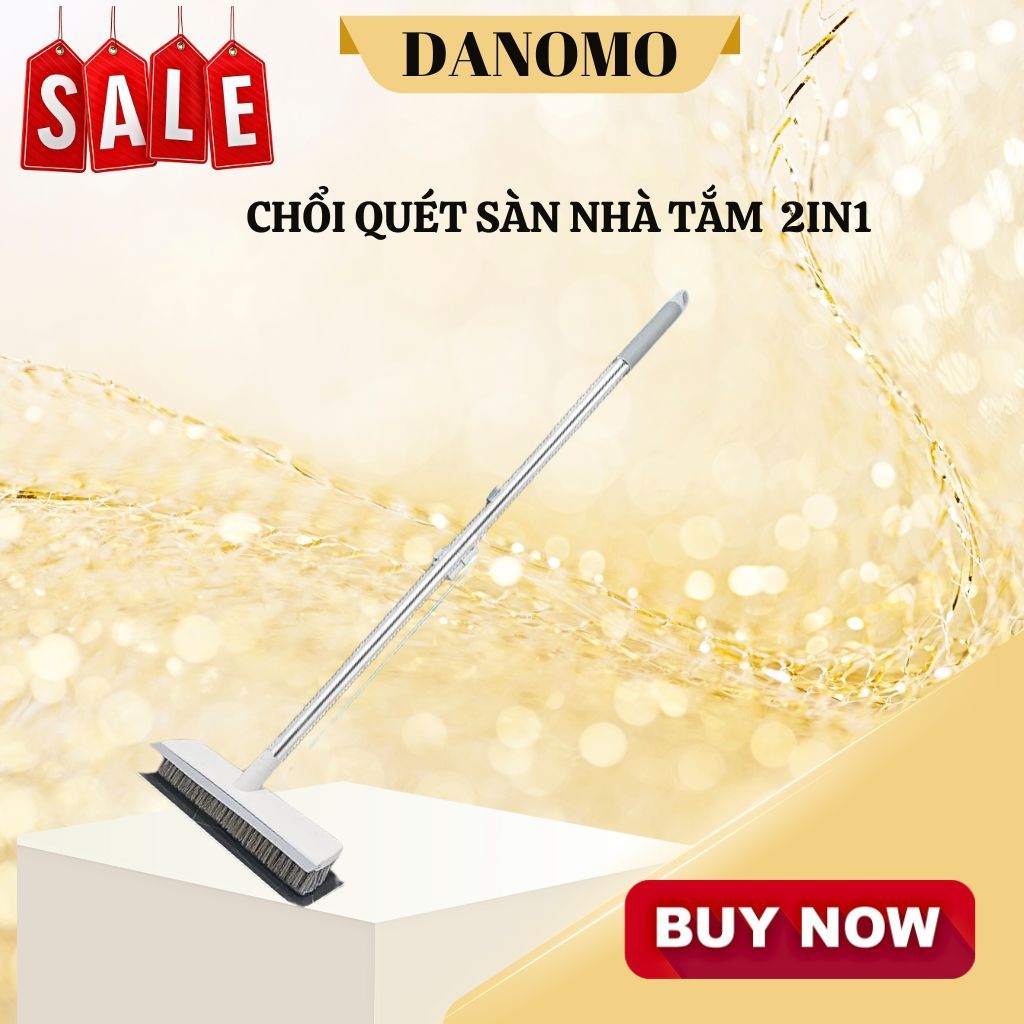 Cây chà sàn nhà tắm đa năng 2 trong 1, chổi cọ sàn và gạt nước | Shopee ...