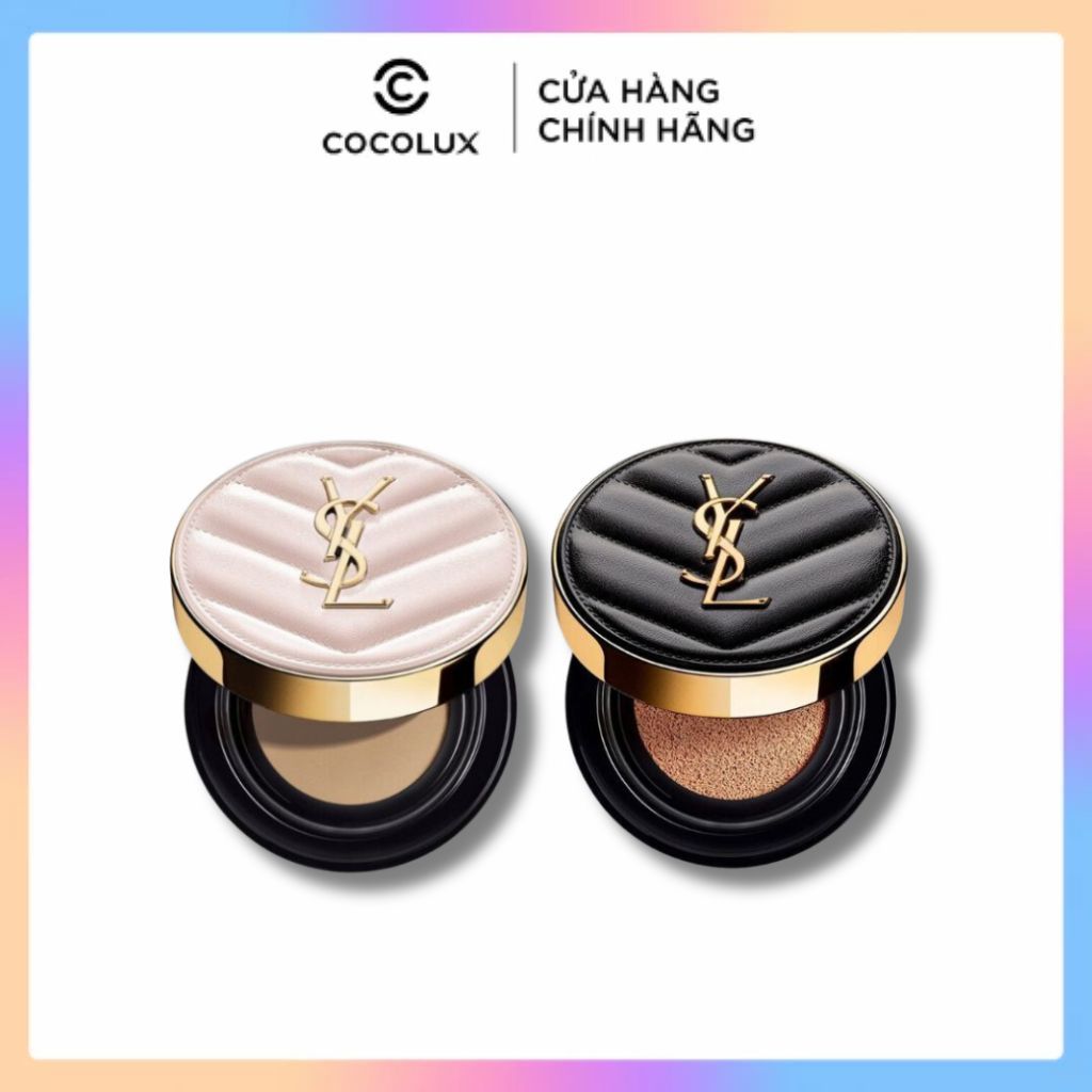 Phấn nước cushion YSL Encre De Peau bản mới lâu trôi, che phủ tốt Herb Solution | Shopee Việt Nam