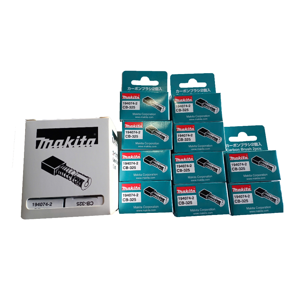 Hộp chổi than Makita CB-325 chính hãng (194074-2) hộp 10 cái | Shopee ...