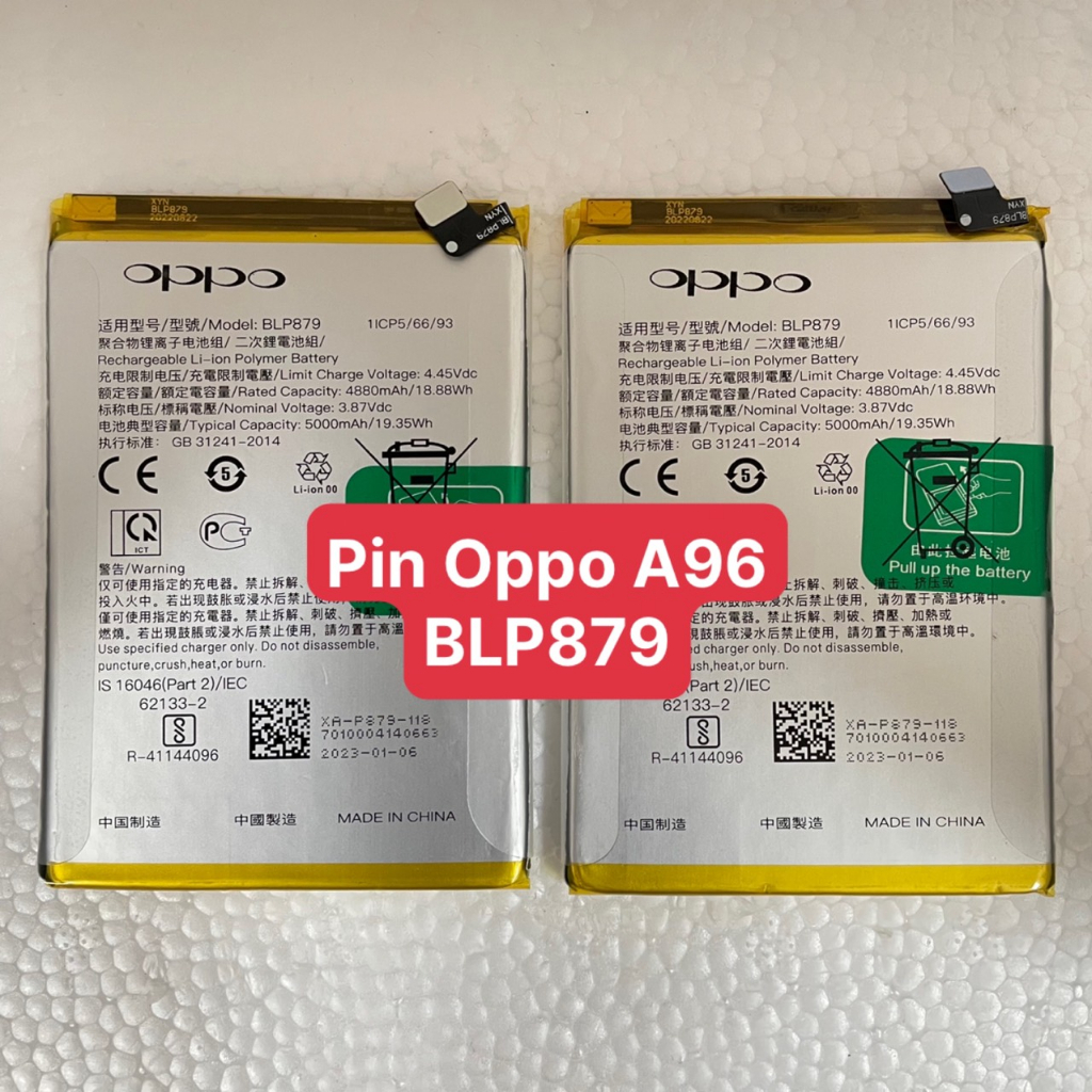 Pin Oppo A36 / A96 (BLP879) BH 6 tháng | Shopee Việt Nam