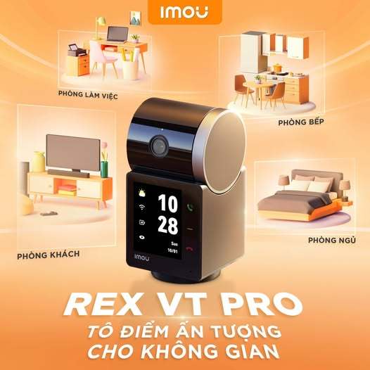 Camera Wifi Imou REX VT PRO 5MP 3K, Tích Hợp Pin, Gọi Video 2 Chiều ...