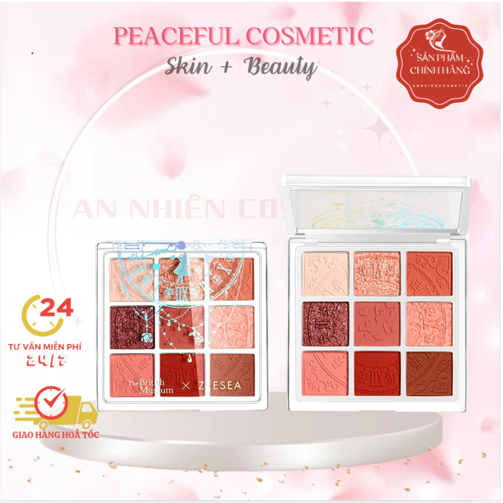 Bảng Phấn Mắt 9 Ô Xinh Xắn Zeesea Dreamland Eyeshadow | Shopee Việt Nam