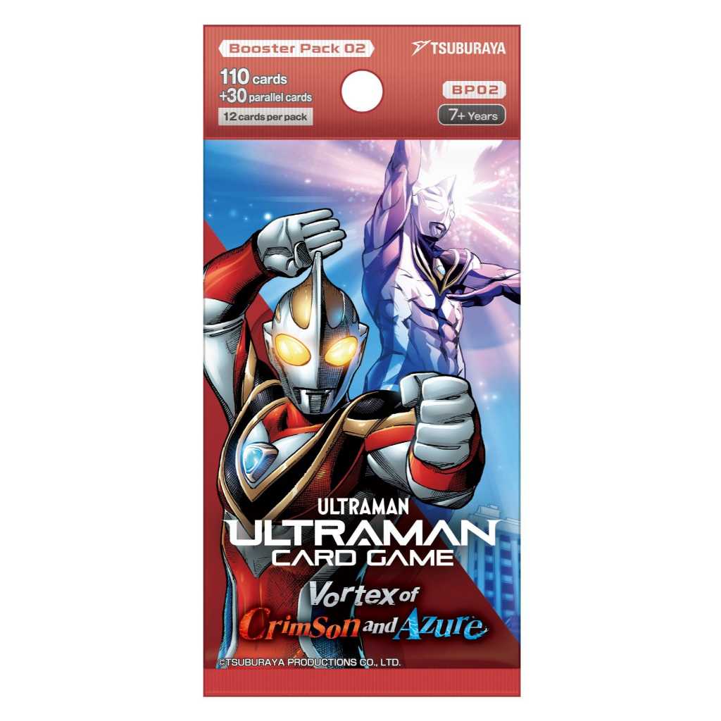 [Ultraman Card Game] Booster Pack 02 Vortex of Crimson and Azure - Gói ...
