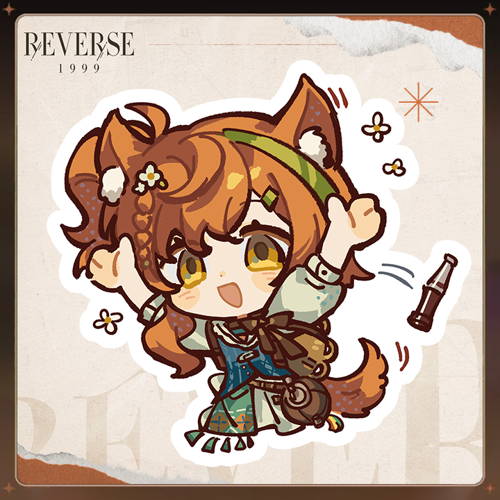 [Reverse 1999] Sticker Chibi Lopera, Anjo Nala, Mr. Duncan và Vertin ...