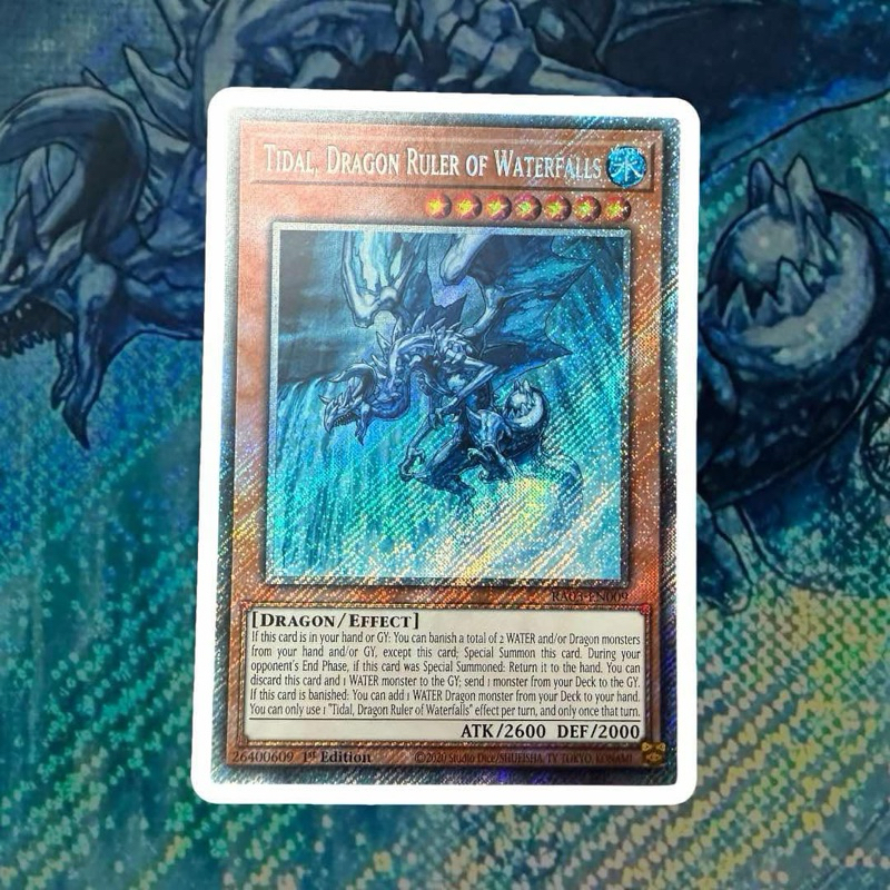 Thẻ Bài Yugioh Tiếng Anh TCG Chính Hãng: RA03-EN009 Tidal, Dragon Ruler ...