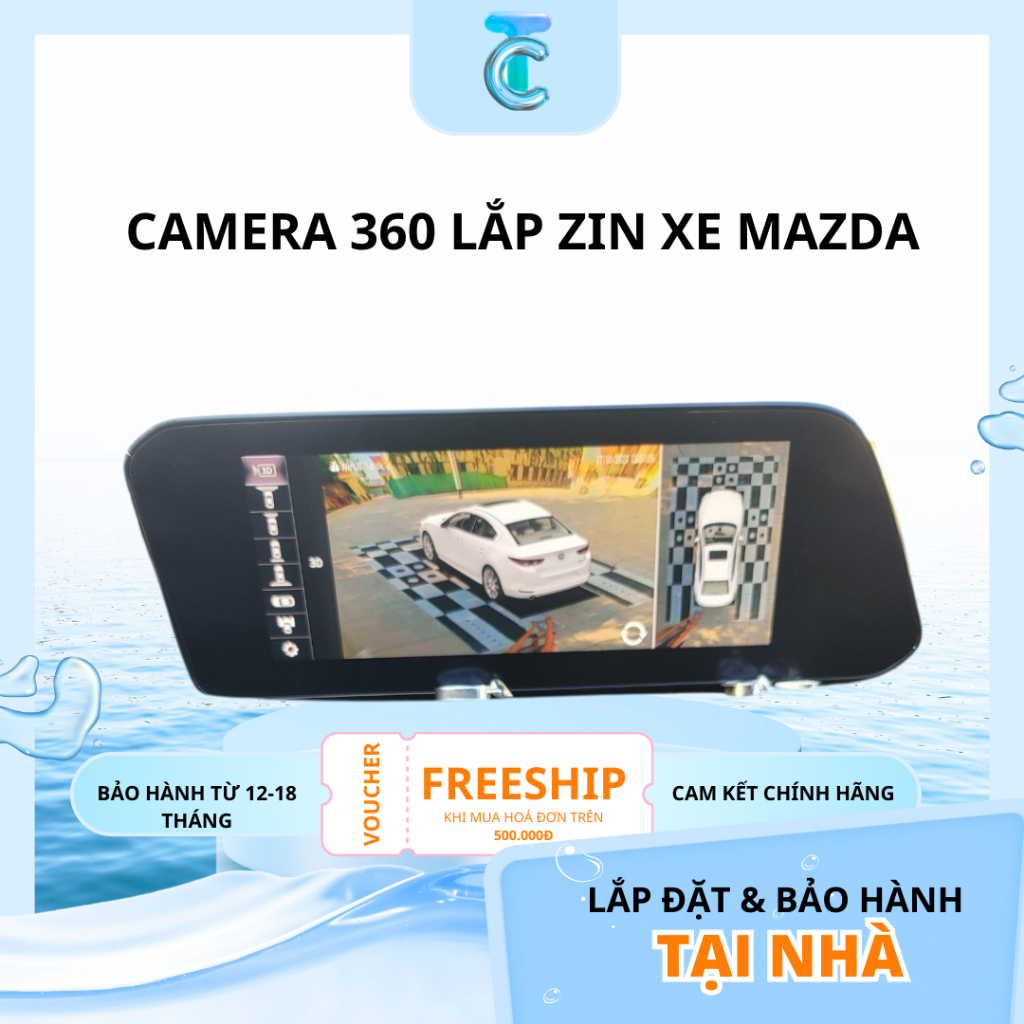 Camera 360 Lắp Zin Xe MAZDA | Độ Cam 360 Xe MAZDA 3 2022/ MAZDA CX3 ...