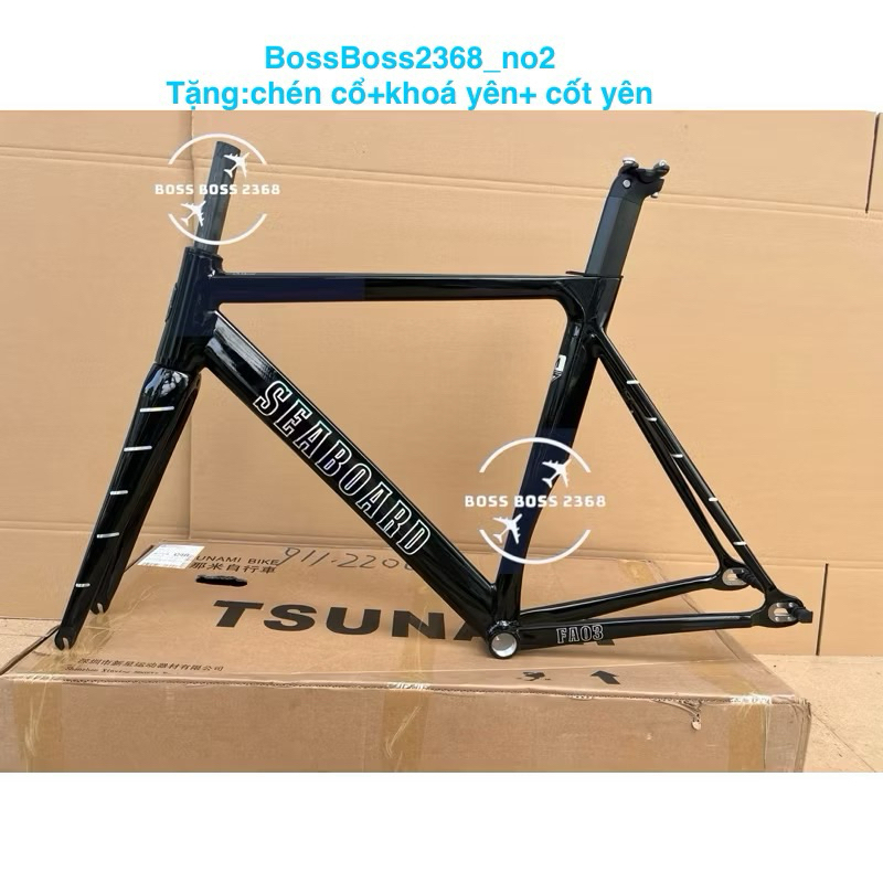 fixed gear Seaboard FA03 Real( tặng chén cổ + khoá yên + cốt yên ...